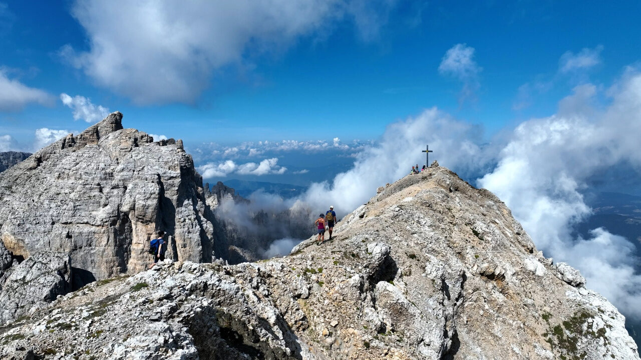 Latemar Peak for experts - Peer.tv