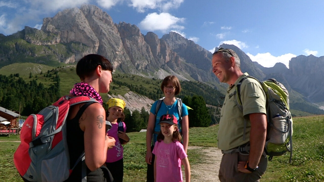 Wanderung am Col Raiser in Gröden - Peer.tv
